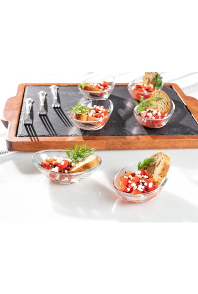 Toscolano 6'lı Mini Sosluk Seti - 55 ml