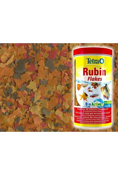 Tetra Rubin Flakes Pul Yem 100 gr Tetra Rubin Flakes Pul Yem 100 gr
