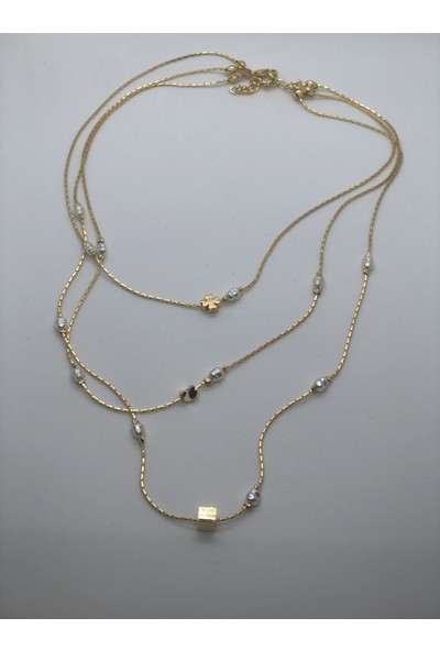 Miremsu Aksesuar Üçlüçelik Zincirkolye