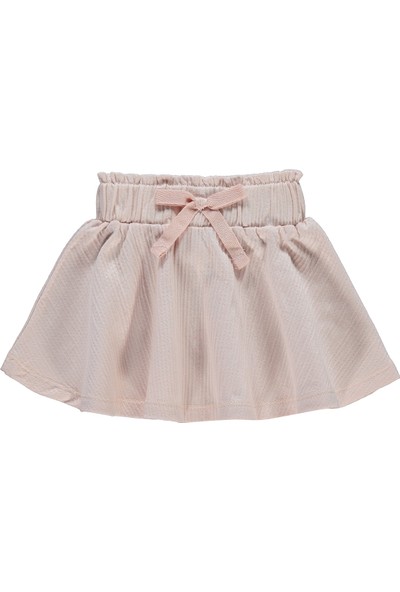 Civil Baby Kız Bebek Etek 6-18 Ay Pudra