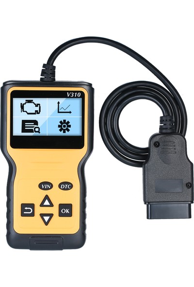 Kkmoon Tarayıcı Evrensel Obd-Iı Araba Kod Okuyucu Cihaz - Sarı (Yurt Dışından) Kkmoon Tarayıcı Evrensel Obd-Iı Araba Kod Okuyucu Cihaz - Sarı (Yurt Dışından)