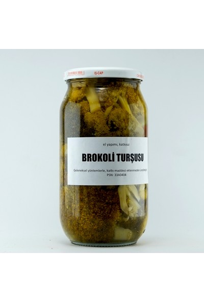 El Yapımı Brokoli Turşusu 1200 gr
