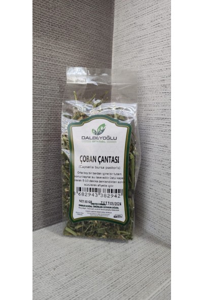 Dalbeyoğlu Bitkisel Çoban Çantası Bitkisi 30 gr Dalbeyoğlu Bitkisel Çoban Çantası Bitkisi 30 gr
