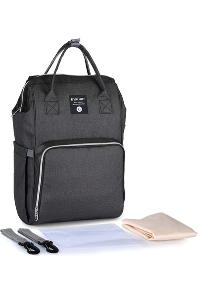 Kkmoon Büyük Kapasiteli Bebek Bakım Sırt Çantası - Siyah (Yurt Dışından)