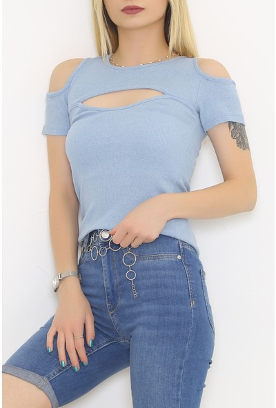 Önü Dekolteli Body Bebemavi - 9709.1187. Önü Dekolteli Body Bebemavi - 9709.1187.