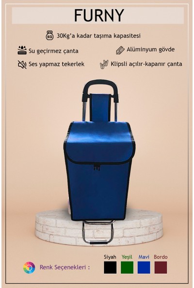Furny Pazar Arabası Çantası