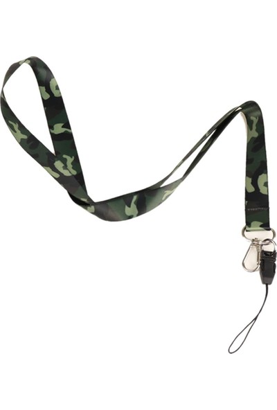 Cetinaccessories Açık Kamuflaj Tasarım Boyun Askı Ipi