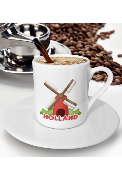 Bk Gift Holland Tasarımlı Türk Kahvesi Fincanı - Model 1 Bk Gift Holland Tasarımlı Türk Kahvesi Fincanı - Model 1