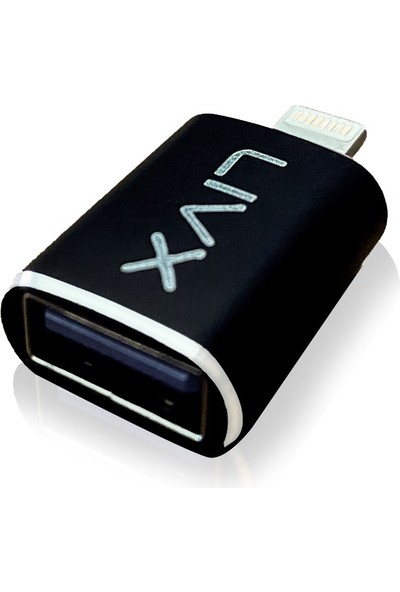 Livx Lightning To USB 3.0 Otg Çevirici Adaptör Siyah Otglm Livx Lightning To USB 3.0 Otg Çevirici Adaptör Siyah Otglm