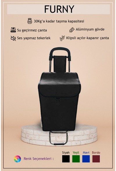Furny Pazar Arabası Çantası