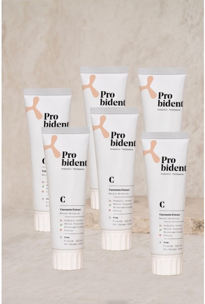 Probident Zerdeçal Özüt Ilaveli 6'Lı Paket