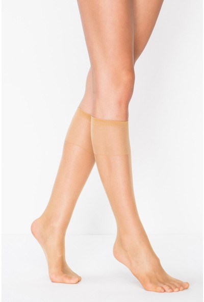 Penti 6 Lı Fit 15 Den Parlak Burunsuz Ince Pantolon Çorap