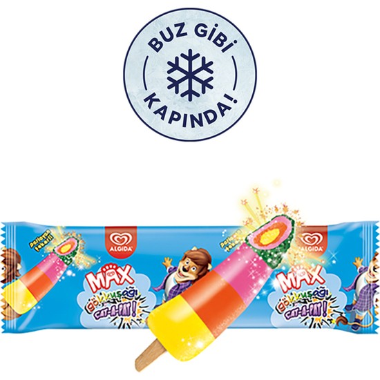 Algida Max Gökkuşağı 59 ml Fiyatı - Taksit Seçenekleri