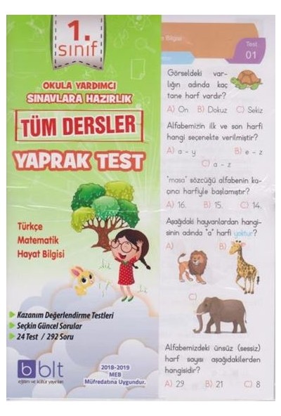 Bulut Eğitim 1. Sınıf Tüm Dersler Yaprak Test Bulut Eğitim 1. Sınıf Tüm Dersler Yaprak Test
