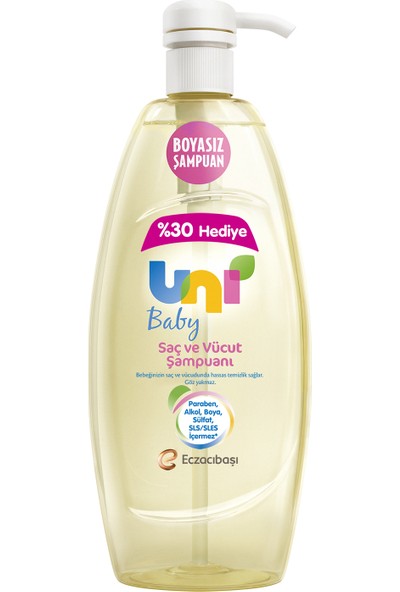 Uni Baby Şampuan 900 ml