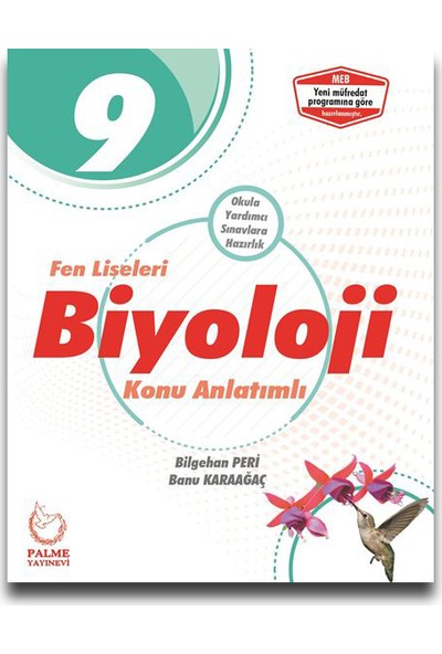 Palme 9. Sınıf Biyoloji Konu Anlatımlı Fen Liseleri Palme 9. Sınıf Biyoloji Konu Anlatımlı Fen Liseleri