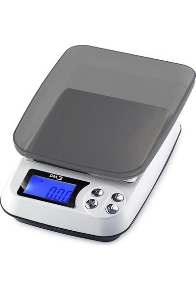 Diheng Büyük Boy Dijital Hassas Terazi Tartı 500 Gr. / 0.01 Gr. Thr219