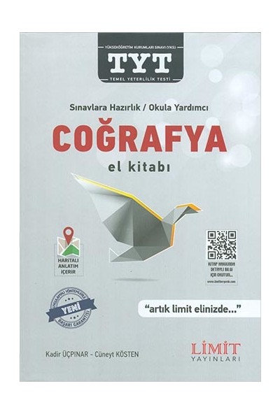 Limit Yayınları TYT Coğrafya El Kitabı - Kadir Üçpınar - Cüneyt Kösten