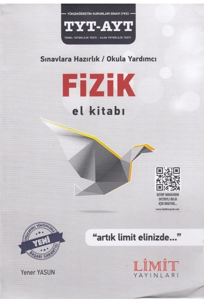 Limit Yayınları TYT-AYT Fizik El Kitabı Limit Yayınları TYT-AYT Fizik El Kitabı