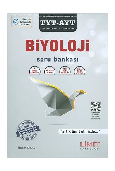 Limit Yayınları TYT-AYT Biyoloji Soru Bankası Limit Yayınları TYT-AYT Biyoloji Soru Bankası