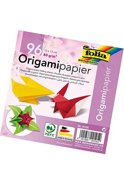 Folia Origami Kağidi 13X13 96Ad. Folia Origami Kağidi 13X13 96Ad.