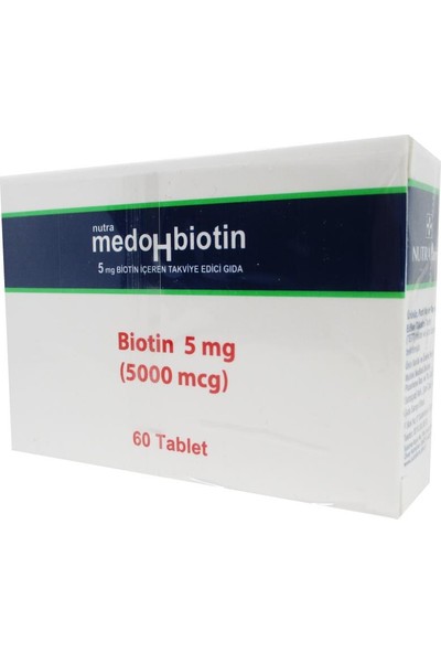 Nutrafarm Medohbiotin 5mg 60 Tablet