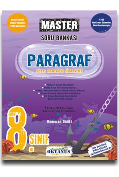 Okyanus 8. Sınıf Master Paragraf Soru Bankası Okyanus 8. Sınıf Master Paragraf Soru Bankası
