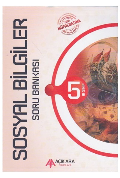 Açık Ara 5. Sınıf Sosyal Bilgiler Soru Bankası