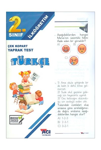 Açı 2. Sınıf Türkçe Çek Kopart Yaprak Test Açı 2. Sınıf Türkçe Çek Kopart Yaprak Test