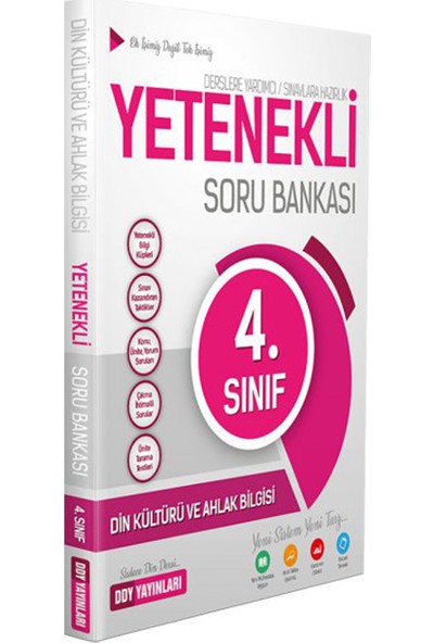 Ddy 4. Sınıf Din Kültürü Ve Ahlak Bilgisi Yetenekli Soru Bankası