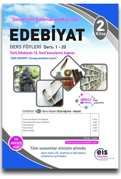 Eis Yks Edebiyat Ders Föyleri 2. Kitap Ders: 1-20 Eis Yks Edebiyat Ders Föyleri 2. Kitap Ders: 1-20