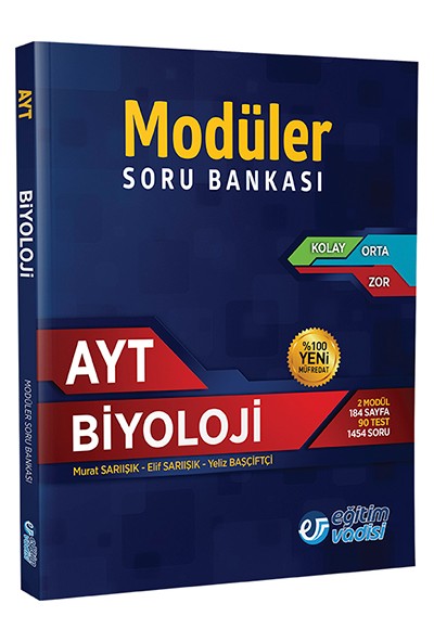 Eğitim Vadisi Yayınları AYT Biyoloji Modüler Soru Bankası Eğitim Vadisi Yayınları AYT Biyoloji Modüler Soru Bankası