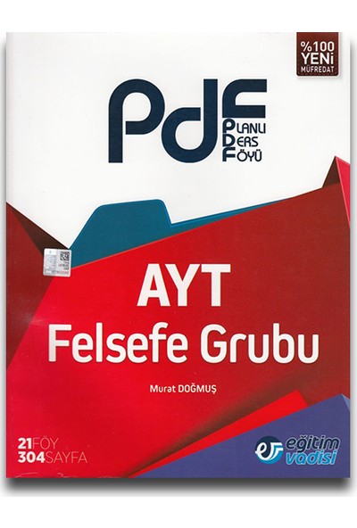 Eğitim Vadisi Yayınları AYT Felsefe Grubu Planlı Ders Föyü (PDF) Eğitim Vadisi Yayınları AYT Felsefe Grubu Planlı Ders Föyü (PDF)