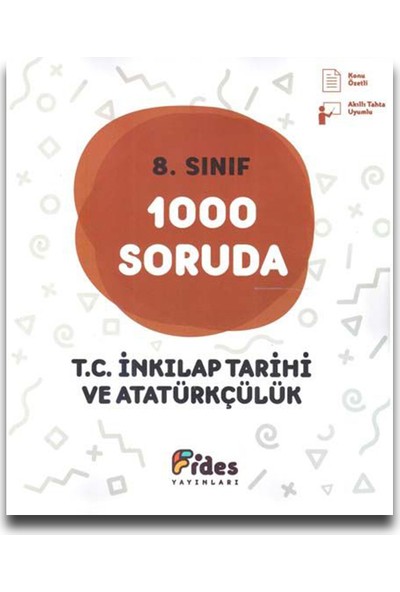 Fides 8. Sınıf 1000 Soruda T.C. İnkılap Tarihi Ve Atatürkçülük