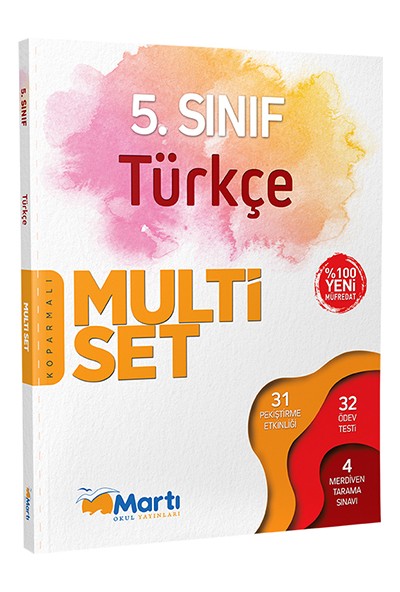 Martı Okul 5. Sınıf Türkçe Multi Set Yaprak Test Martı Okul 5. Sınıf Türkçe Multi Set Yaprak Test