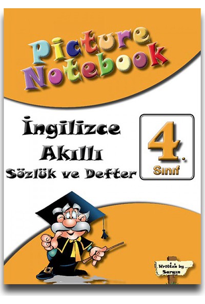 Sargın 4. Sınıf Picture Notebook İngilizce Akıllı Sözlük Ve Defter