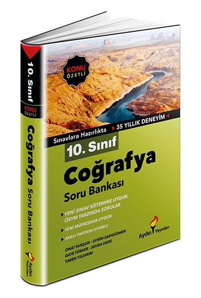 Aydın 10. Sınıf Coğrafya Soru Bankası