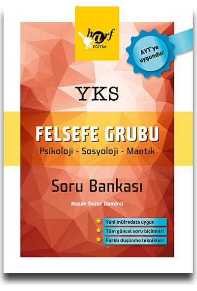 Harf Ayt Felsefe Grubu Soru Bankası Harf Ayt Felsefe Grubu Soru Bankası