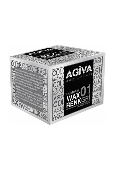 Agiva Hairstyling Wax 01 gri - 120 gr Agiva Hairstyling Wax 01 gri - 120 gr