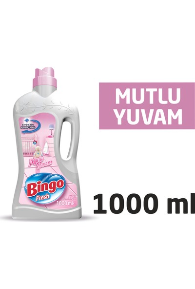 Bingo Fresh Yüzey Temizleyici Mutlu Yuvam 1 L