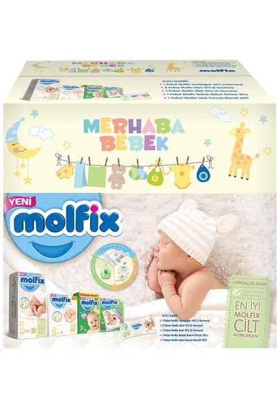 Molfix Merhaba Bebek Paketi Molfix Merhaba Bebek Paketi