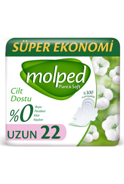 MOLPED PURE SOFT UZUN SUPER EKO 20 LI MOLPED PURE SOFT UZUN SUPER EKO 20 LI
