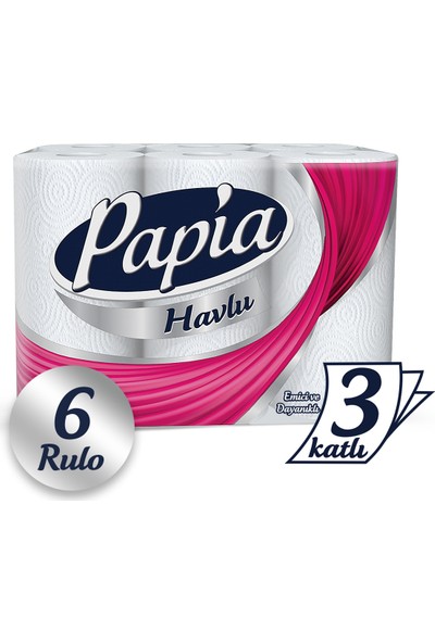 Papia Kağıt Havlu 6'lı