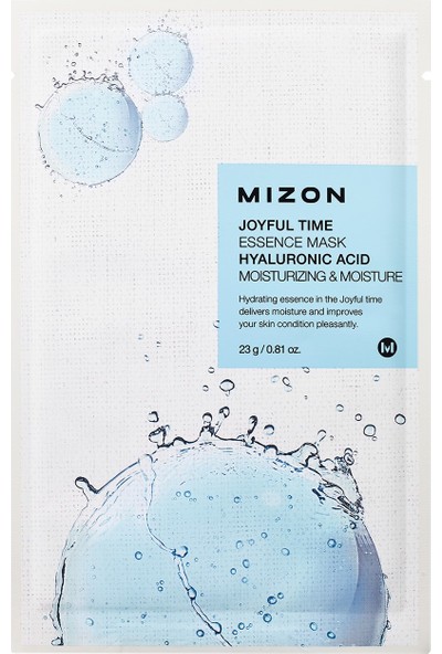 Mizon Joyful Time Essence Mask Hyaluronic Acid - Hyalüronik Asit Maskesi Mizon Joyful Time Essence Mask Hyaluronic Acid - Hyalüronik Asit Maskesi