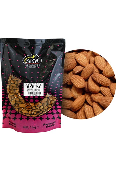 Apm Kavrulmuş Badem 1 kg Apm Kavrulmuş Badem 1 kg