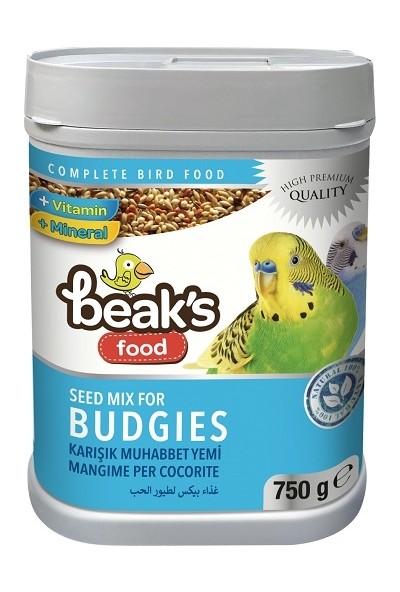 Beaks Muhabbet Kuşu Yemi 750 gr Beaks Muhabbet Kuşu Yemi 750 gr