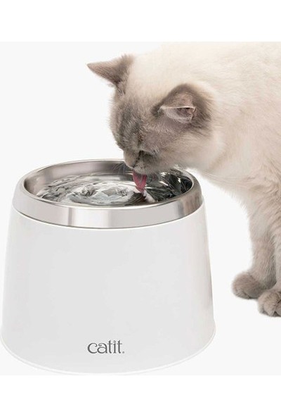 Hagen Catit Kedi Otomatik Devirdaim Çelik Suluk 2 lt