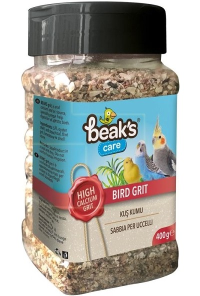 Beaks Grit Kuş Kumu 400 gr Beaks Grit Kuş Kumu 400 gr