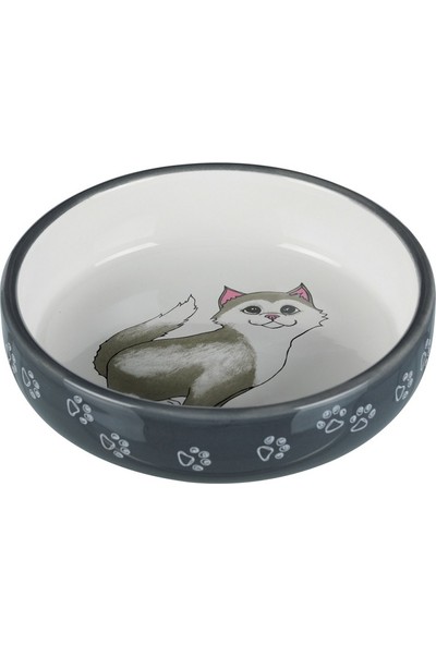 Trixie Kısa Burunlu Kedi Seramik Mama Su Kabı 0,3 lt Trixie Kısa Burunlu Kedi Seramik Mama Su Kabı 0,3 lt