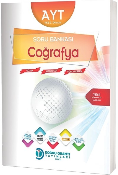 Doğru Orantı Yayınları AYT Coğrafya Soru Bankası